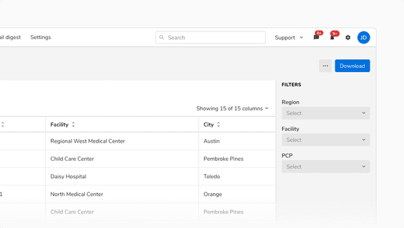 Applying filters instantly without using an explicit “Apply filters ...
