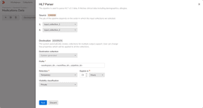 Actions appear in the bottom